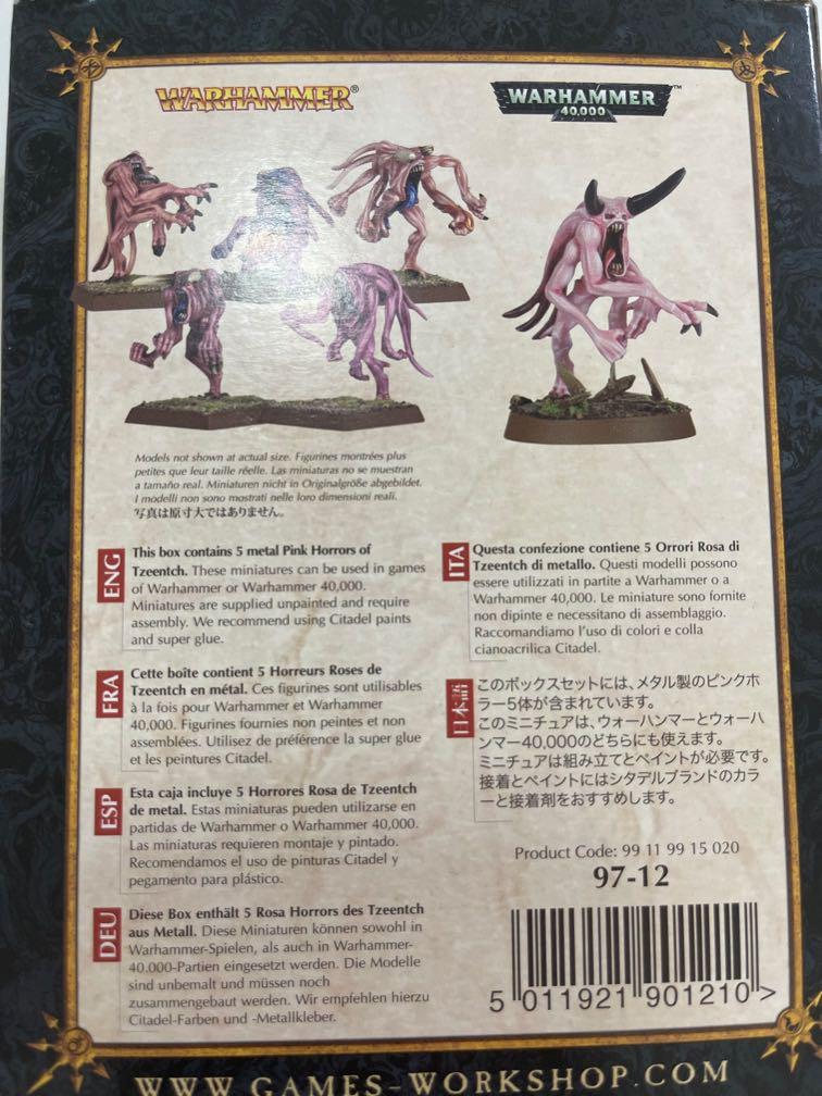 Warhammer 40000 Pink Horrors of Tzeentch, Hobbies & Toys, Toys & Games ...