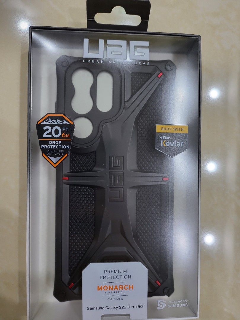 WTS Brand New Defect UAG Monarch Kevlar Samsung Galaxy S22 Ultra ...