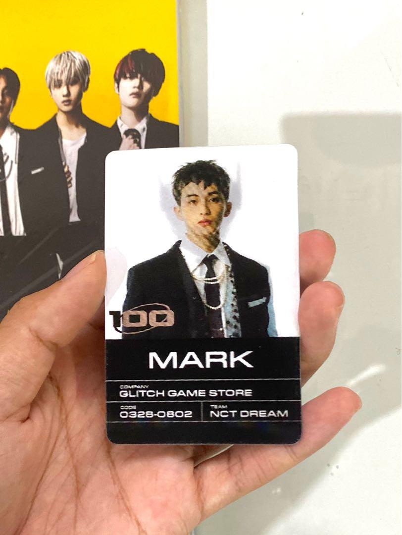 WTS Mark Lenticular card pc Scratch version NCT DREAM Glitch Mode ...