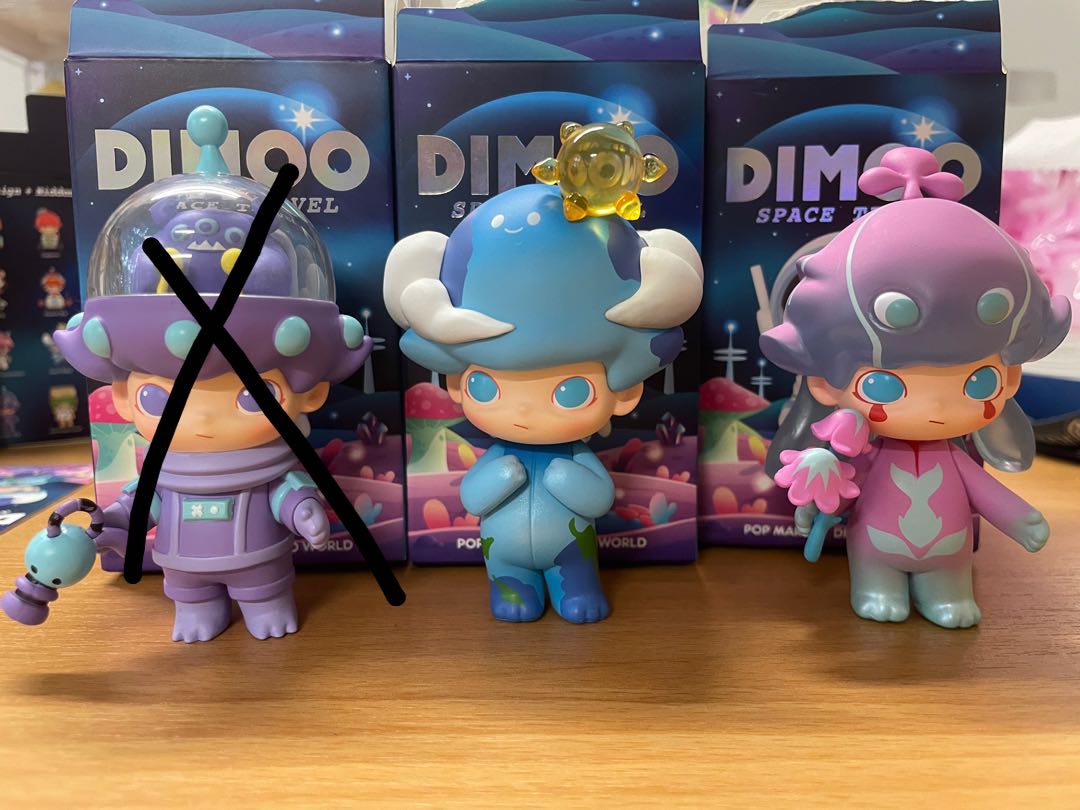 Pop mart dimoo space travel blind box, Hobbies & Toys, Toys & Games on ...