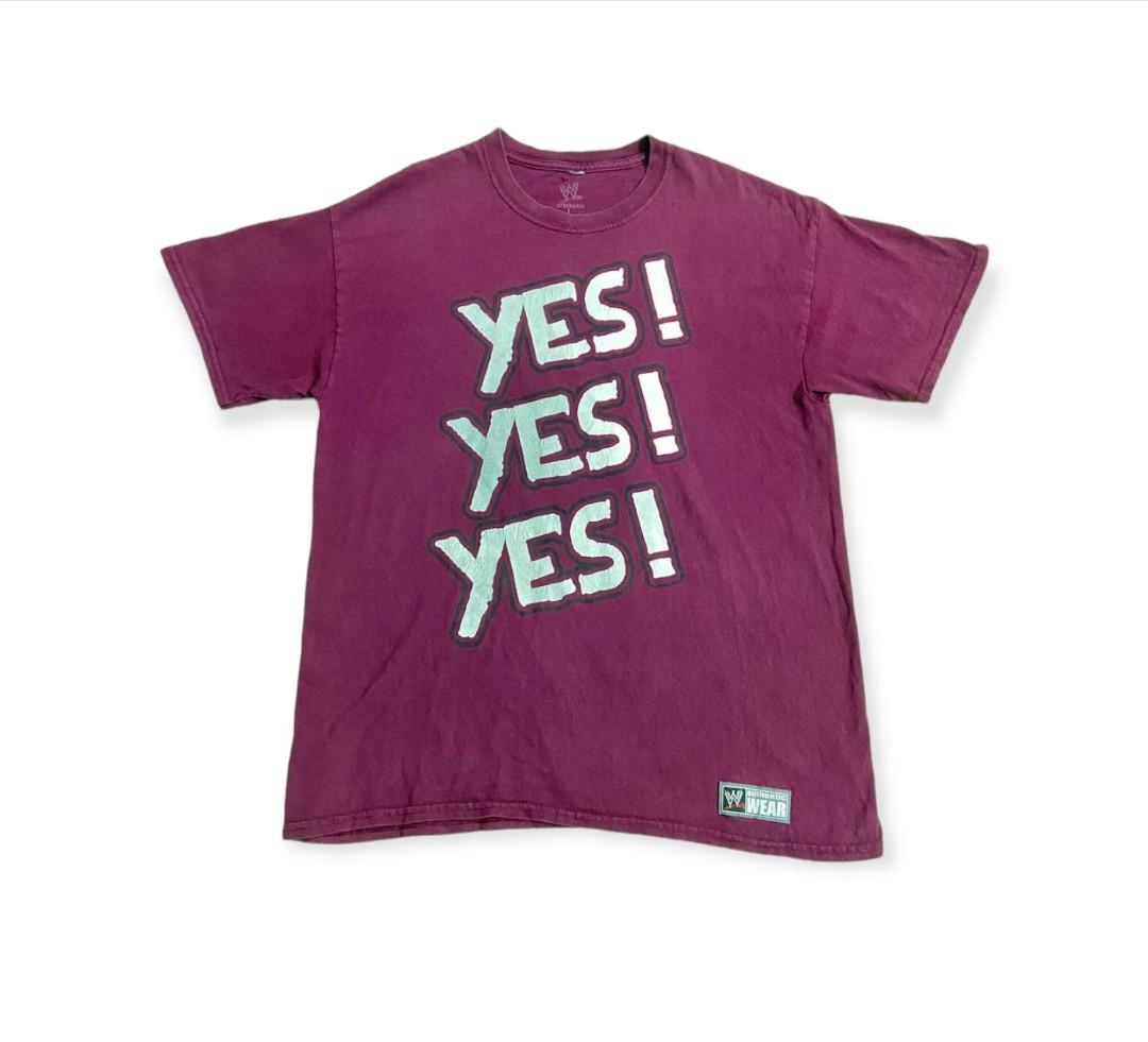 WWE Authentic Daniel Bryan YES! Tshirts, Men's Fashion, Tops & Sets ...