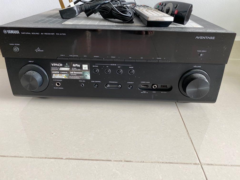 YAMAHA RX- A730 (7.2 channel network), Audio, Soundbars, Speakers ...
