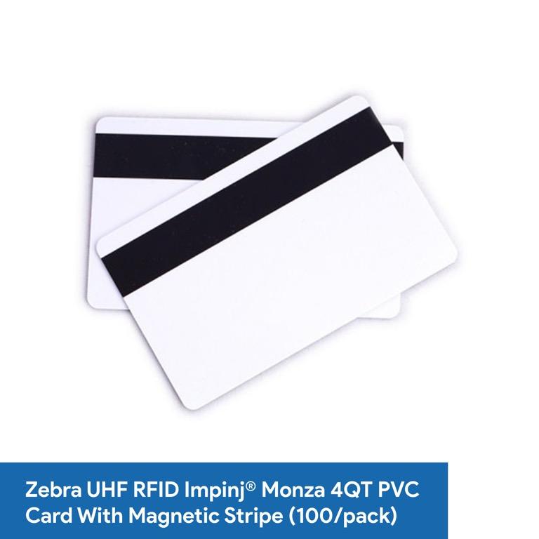 Zebra UHF RFID Cards 100pcs/pack - Access Card, Identification Card ...