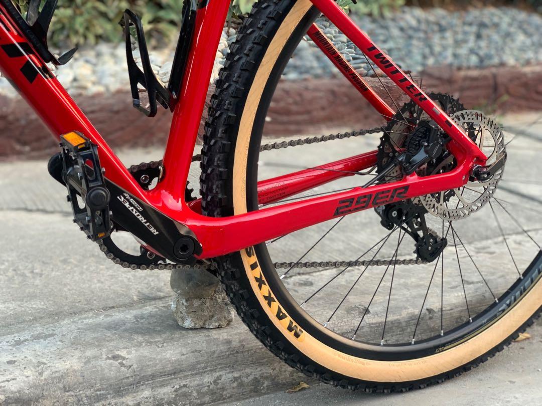 29er MOUNTAIN BIKE TWITTER LEOPARD CARBON PRO, Sports Equipment ...