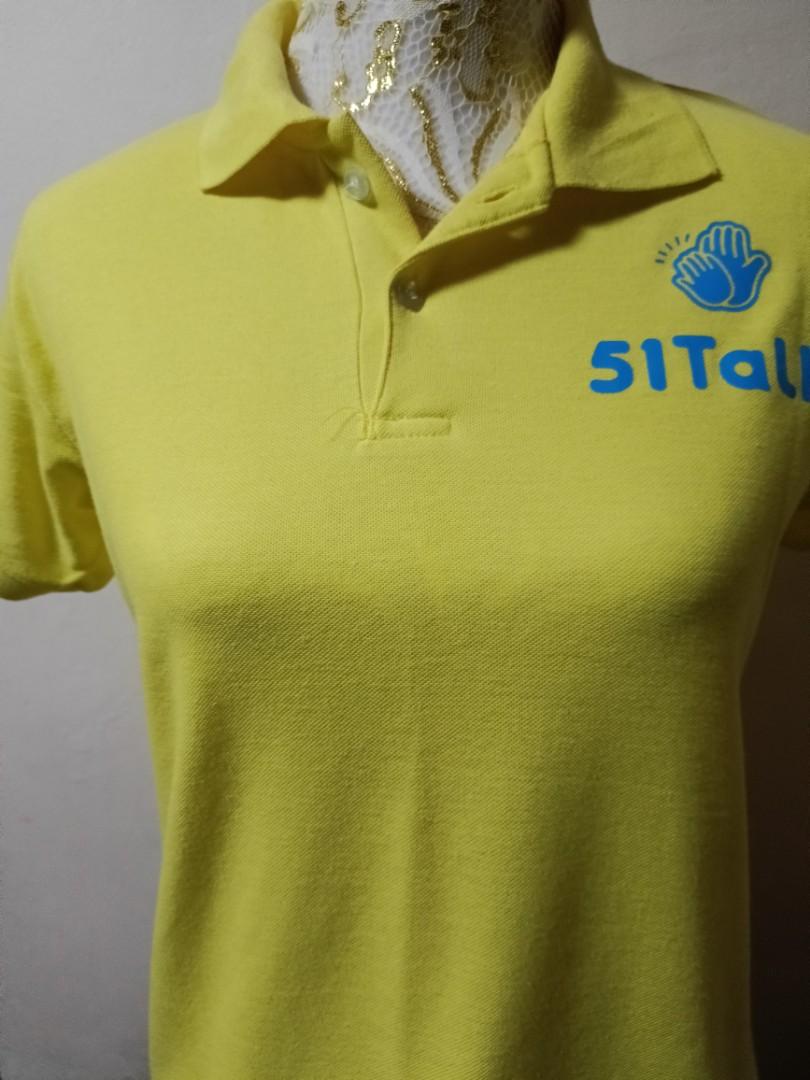 51 Talk Uniform polo shirt, Women's Fashion, Tops, Shirts on Carousell