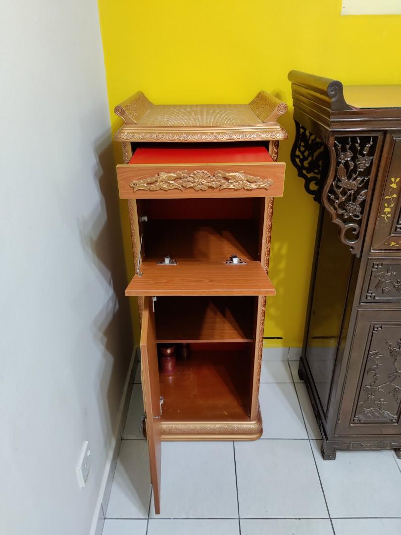Altar praying table 神台, Furniture & Home Living, Furniture, Shelves ...