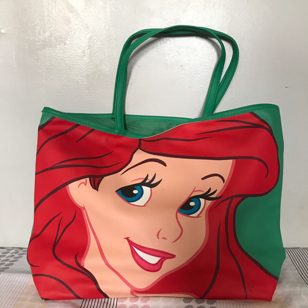 Ariel little mermaid tote bag, Women's Fashion, Bags & Wallets, Tote ...