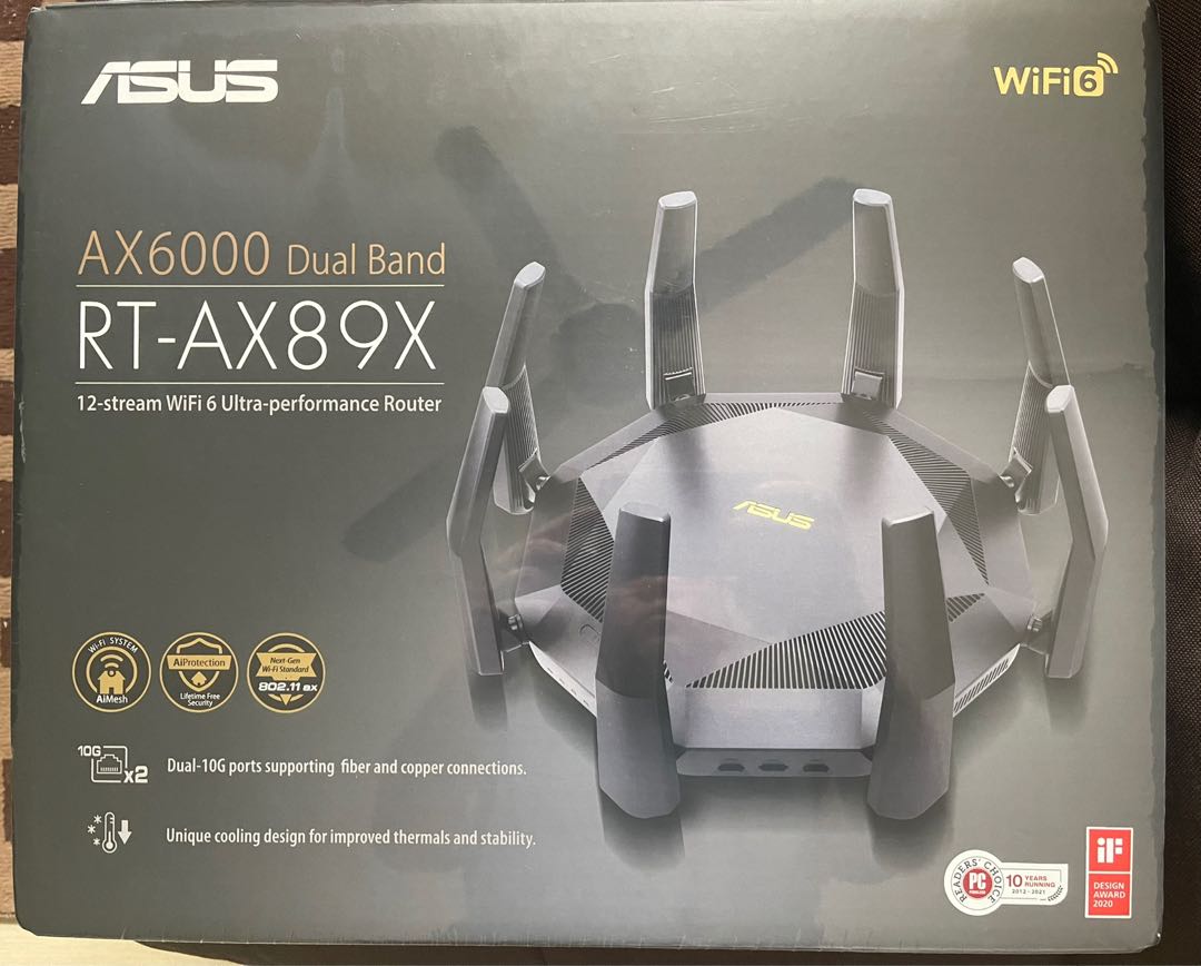 ASUS RT-AX89X (New), Computers & Tech, Parts & Accessories, Networking ...