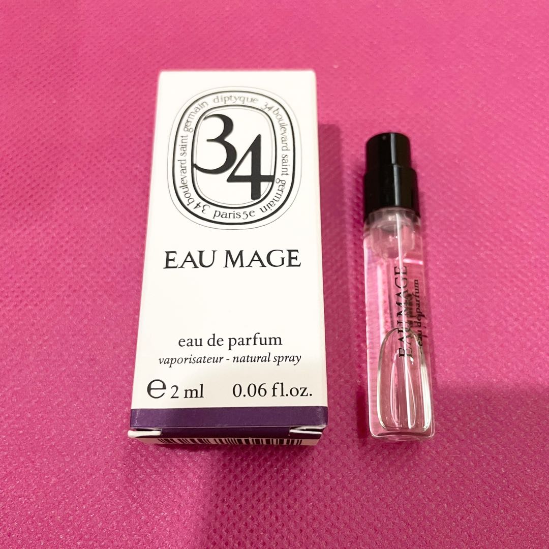 AUTHENTIC Diptyque 34 eau mage eau de parfum perfume, Beauty & Personal ...