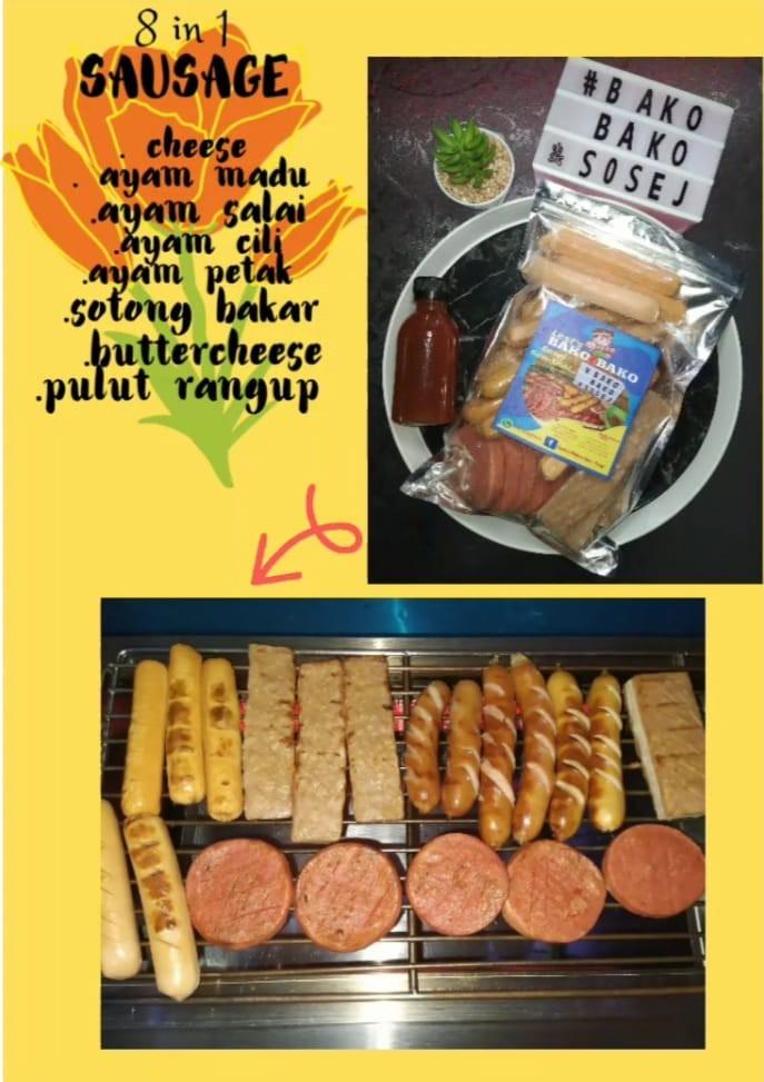 Bako-Bako sosej Thailand frozen, Food & Drinks, Chilled & Frozen Food ...