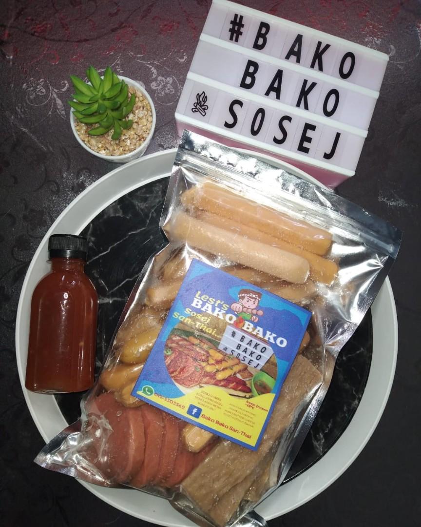 Bako-Bako sosej Thailand frozen, Food & Drinks, Chilled & Frozen Food ...