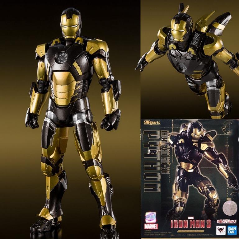 Bandai S.H.Figuarts Ironman 3 Iron Man Mark 20 MK XX Python Japan SHF ...