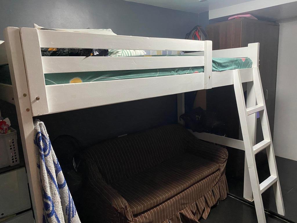 Basic Loft Bed, Furniture & Home Living, Furniture, Bed Frames ...