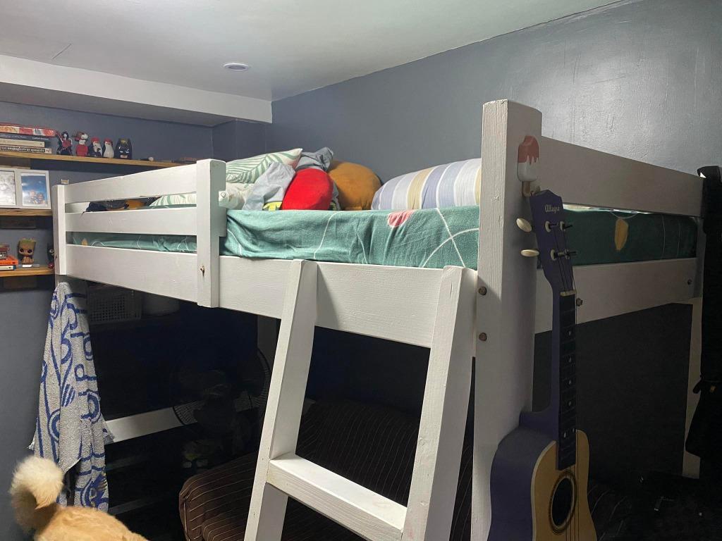 Basic Loft Bed, Furniture & Home Living, Furniture, Bed Frames ...