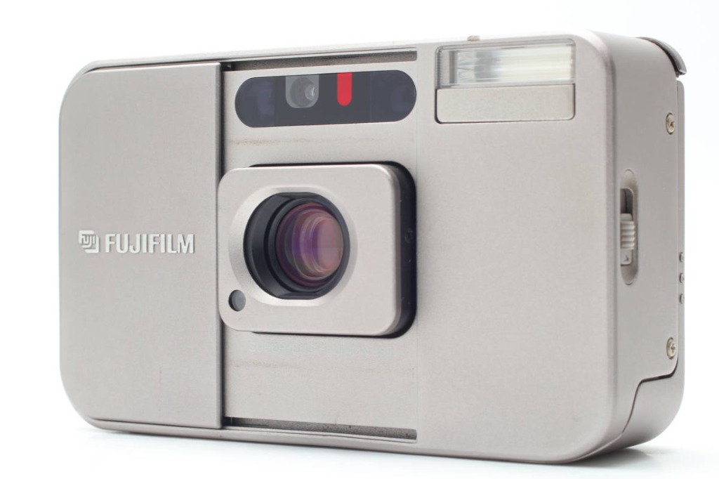 [BMC] Fujifilm Mini Cardia Tiara (28mm F3.5) 35mm AF Film Compact (used) *Mint Condition with ...