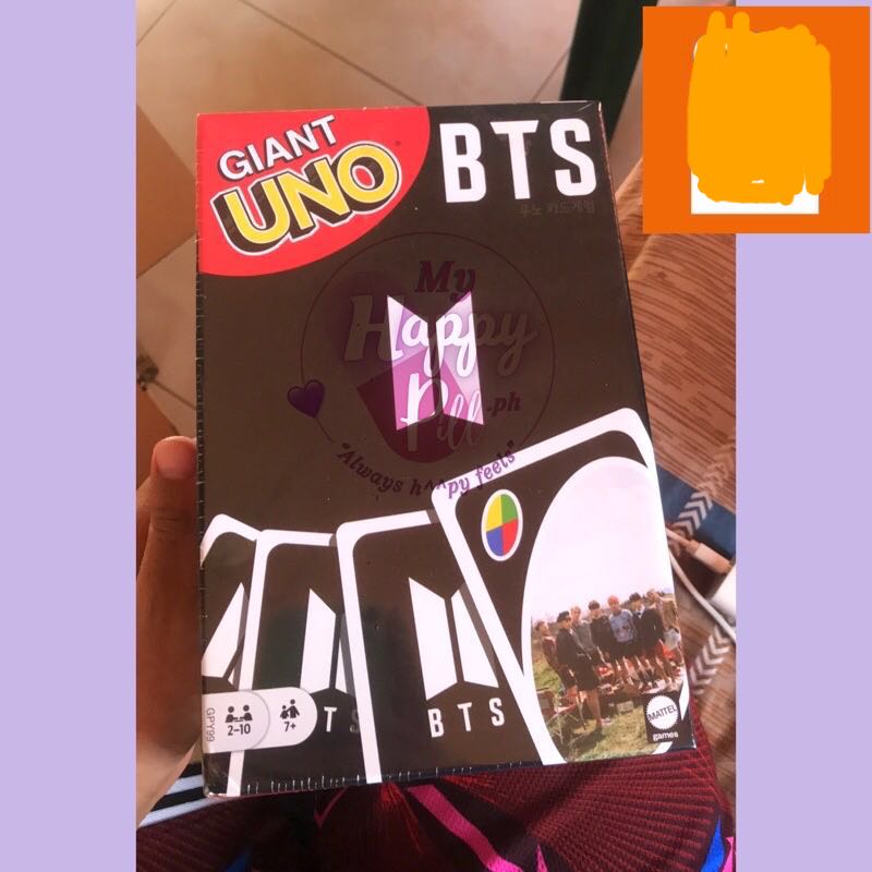 BTS GIANT UNO CARDS (Official), Hobbies & Toys, Memorabilia ...
