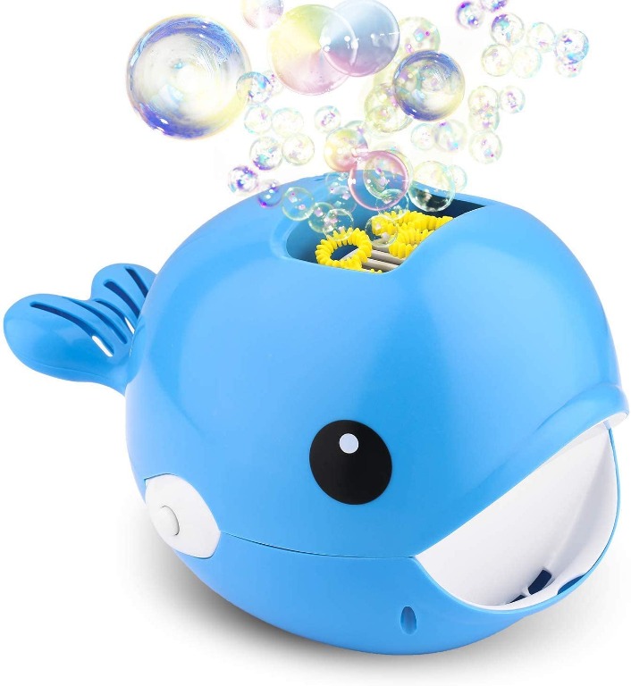 Bubble Machine Bubble Whale - Automatic Bubble Blower Machine with 2000 ...