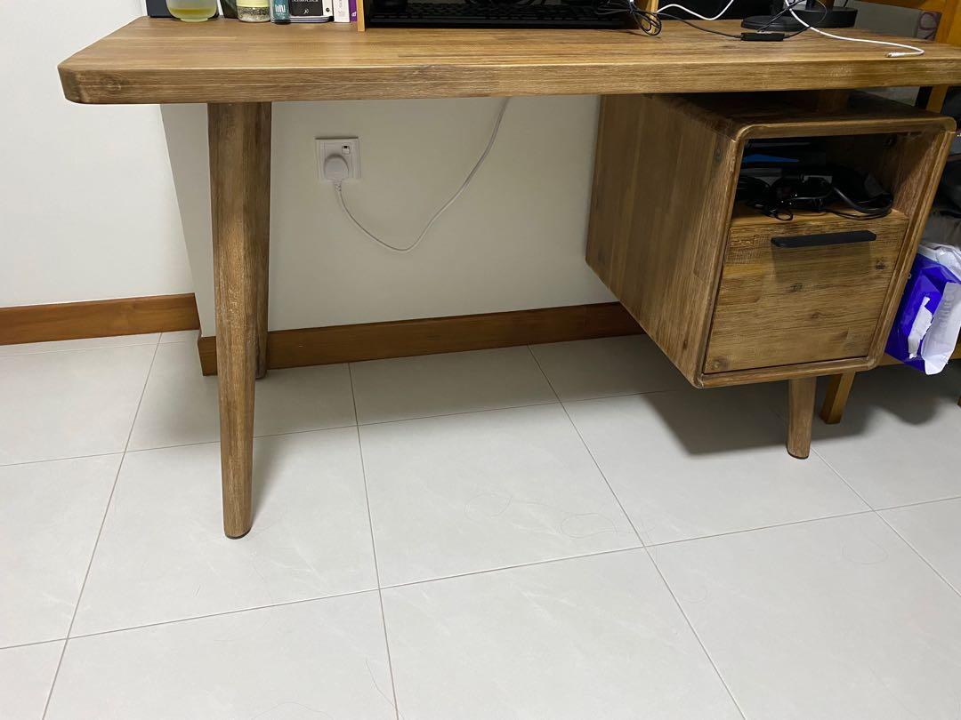 Castlery Seb Desk, Furniture & Home Living, Furniture, Tables & Sets on ...