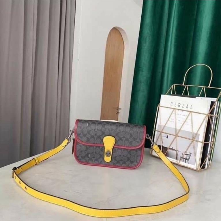 Coach Men's Original 192 Turnlock Tab Messenger In Signature Canvas ...