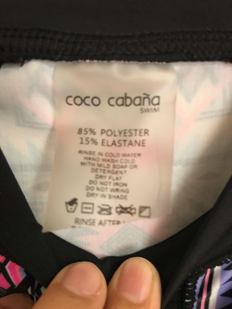 Coco cabana rash guard, Women's Fashion, Swimwear, Rash guard on Carousell