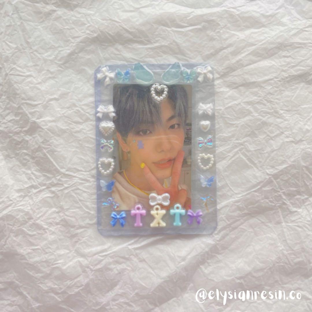 customisable kpop resin toploaders |bts txt twice itzy nct enhypen enha ...