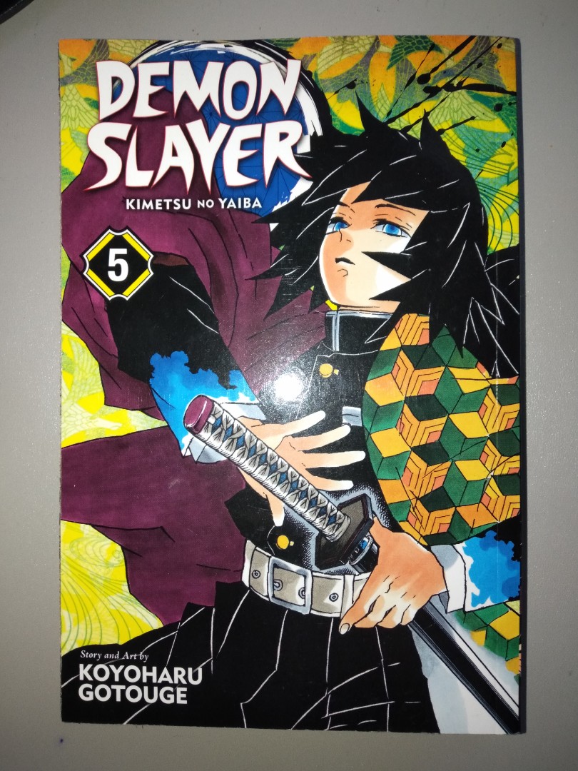 Demon Slayer Manga English Vol. 5, Hobbies & Toys, Books & Magazines ...