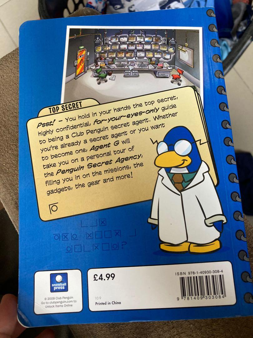 Disney club penguin secret agent handbook, Hobbies & Toys, Books ...