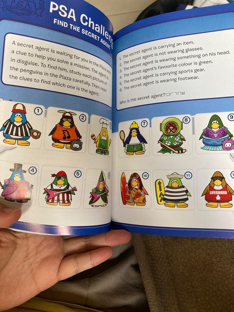 Disney club penguin secret agent handbook, Hobbies & Toys, Books ...