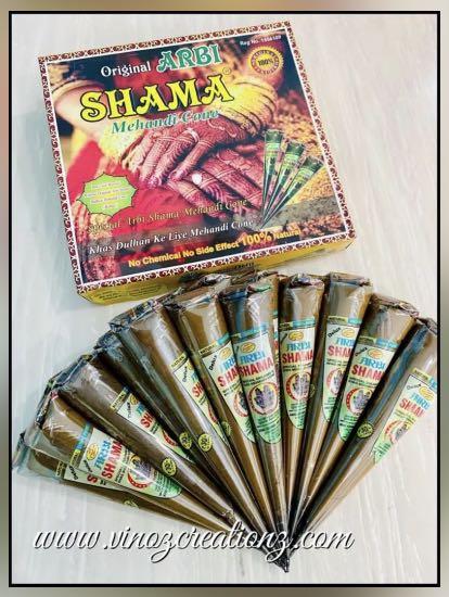 HENNA DRAWING / SHAMA HENNA CONES, Hobbies & Toys, Stationery & Craft ...
