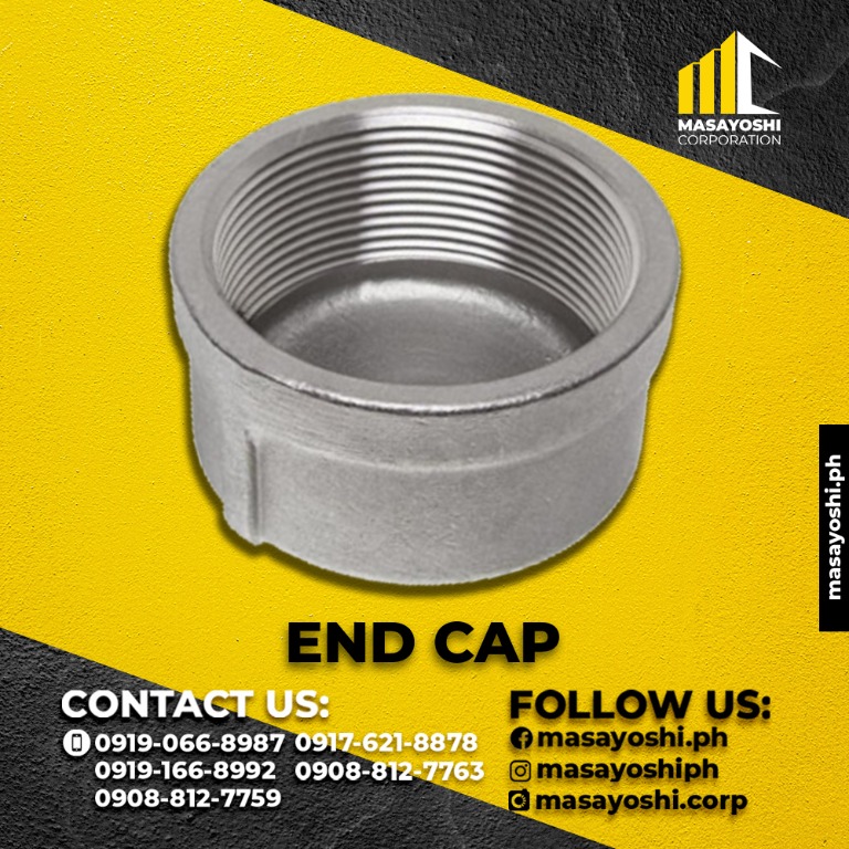 End Cap | SS304 | GI End Cap | Steel Pipe End Cap | Fittings | Pipe ...