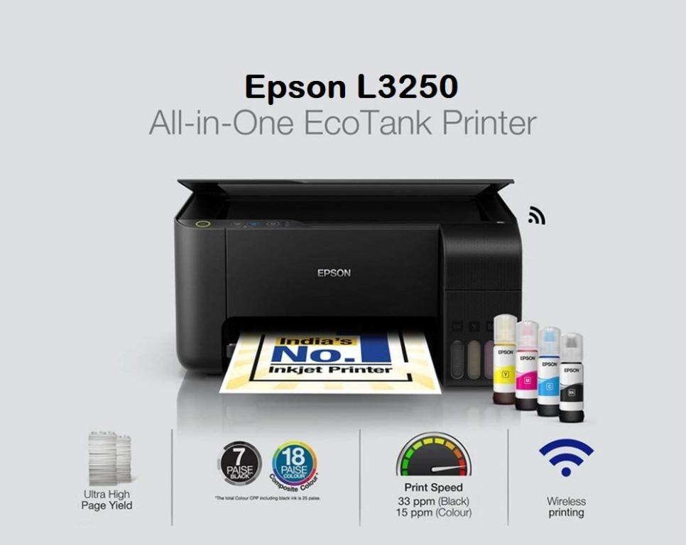 EPSON L2350 ALL IN ONE ECOTANK PRINTER, Computers & Tech, Printers ...