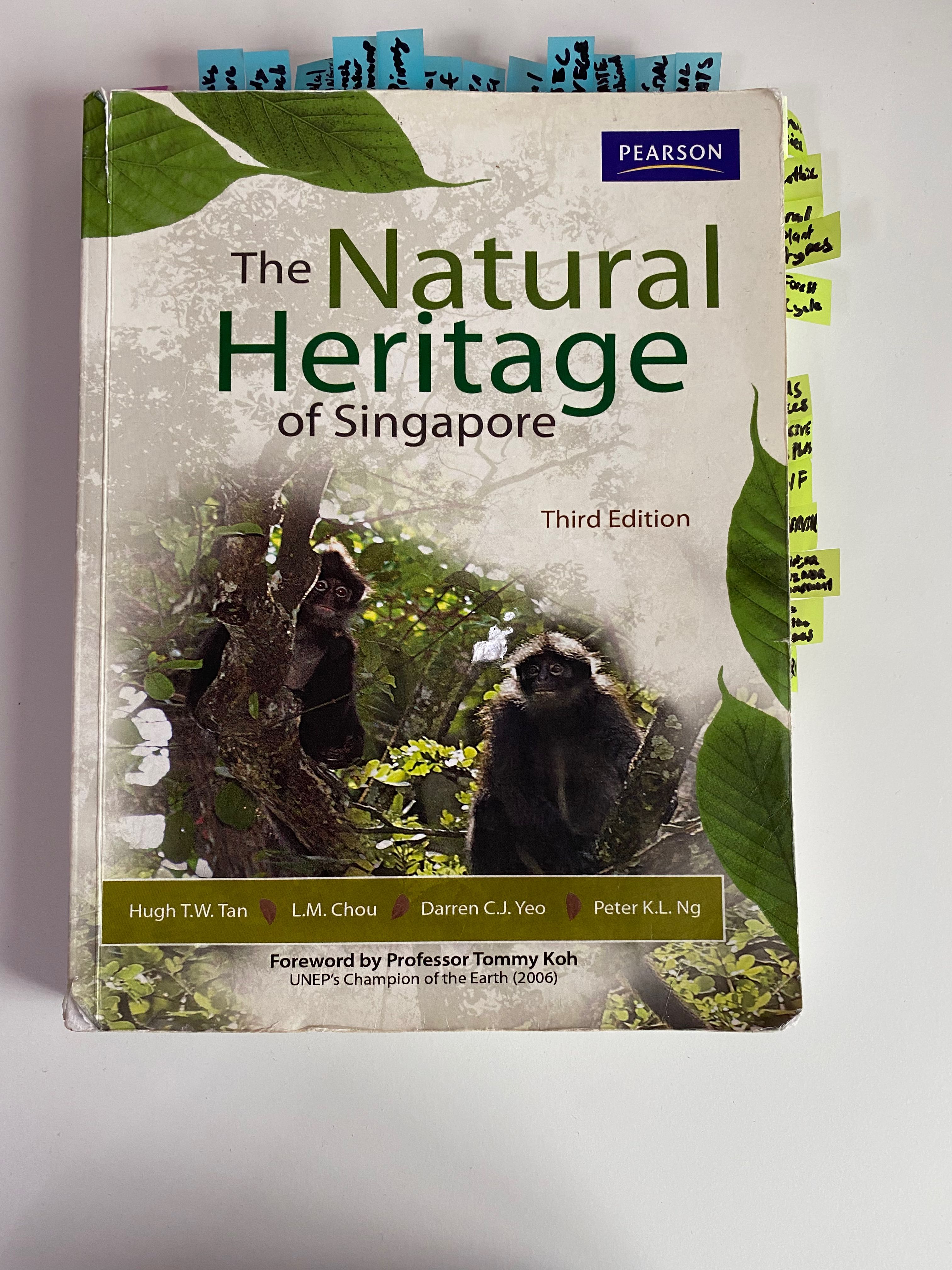 GESS1016/GES1021/SSS1207: Natural Heritage of Singapore Compulsory ...