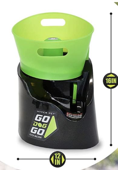 GoDogGo Fetch Machine Ball Launcher, Pet Supplies, Homes & Other Pet ...