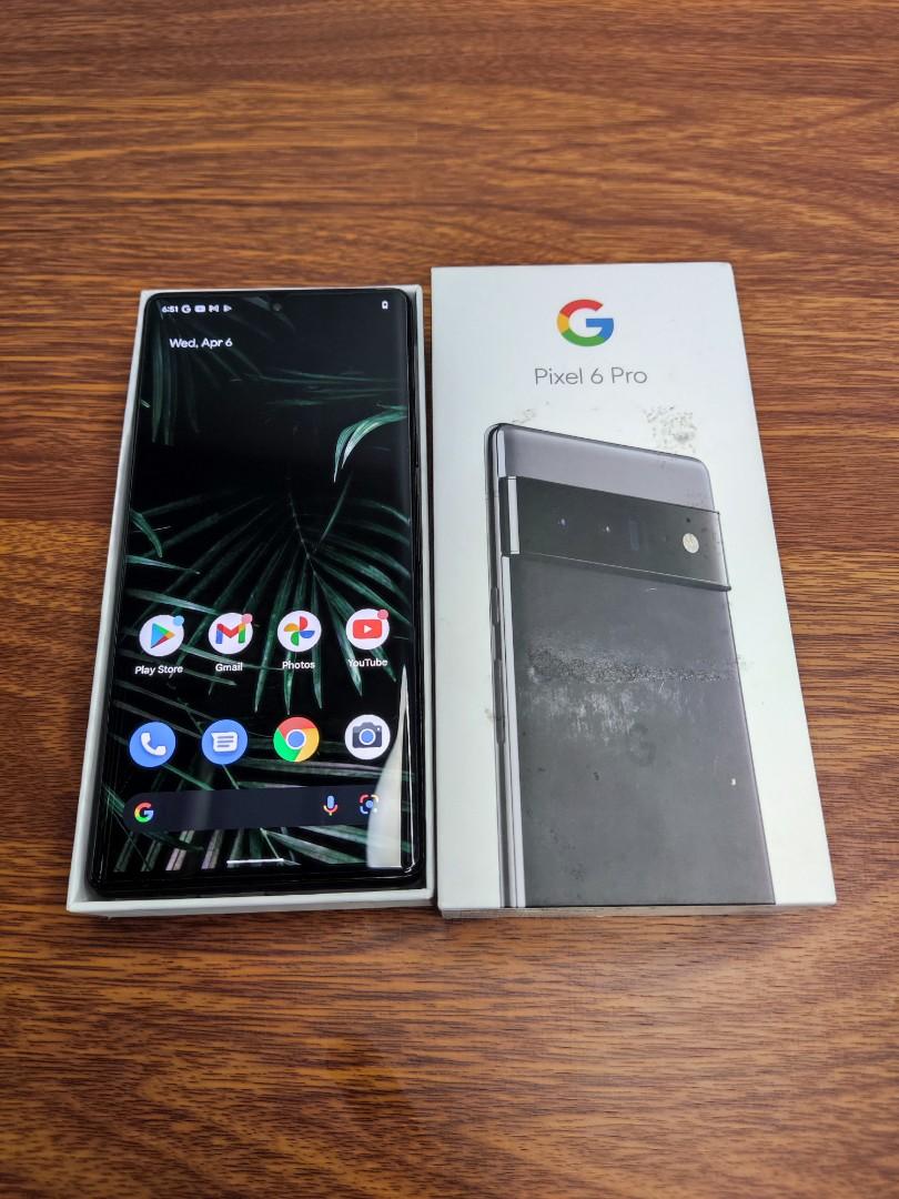 Google pixel 6 pro 128gb stormy black, Mobile Phones & Gadgets, Mobile ...