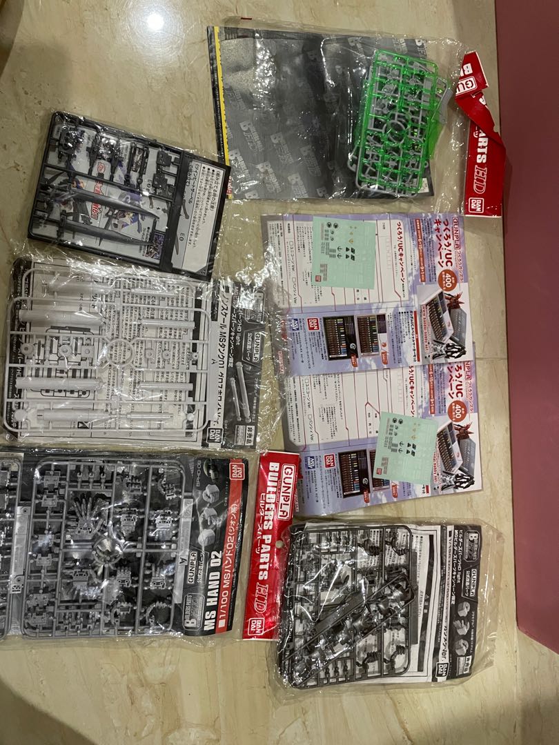 Gundam Gunpla Builder Parts, Hobbies & Toys, Toys & Games on Carousell