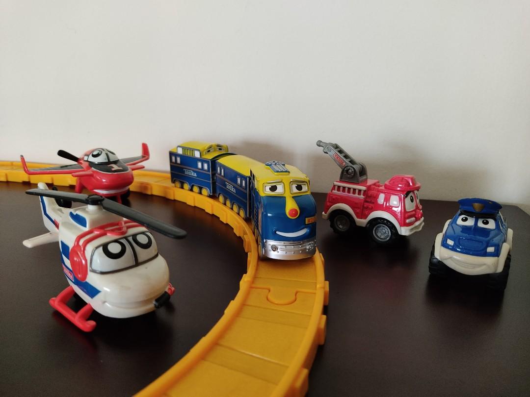 Hasbro Tonka train and track and vehicle set, Hobbies & Toys, Toys ...