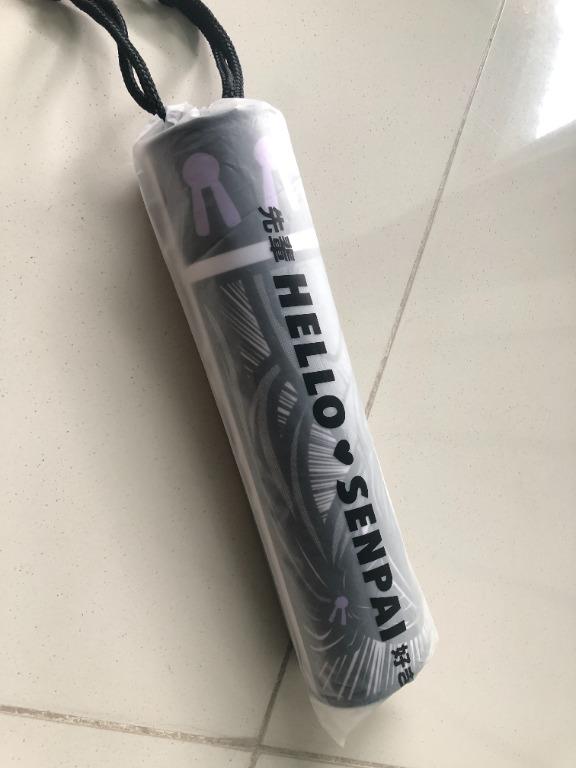 Hello Senpai Bunny Girl Senpai Black Deskmat, Computers & Tech, Parts ...