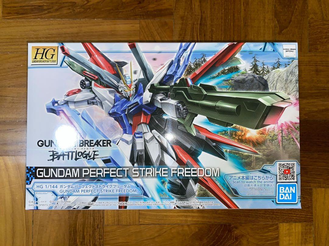 HG Gundam Breaker Battlelogue Perfect Strike Freedom Gunpla, Hobbies ...