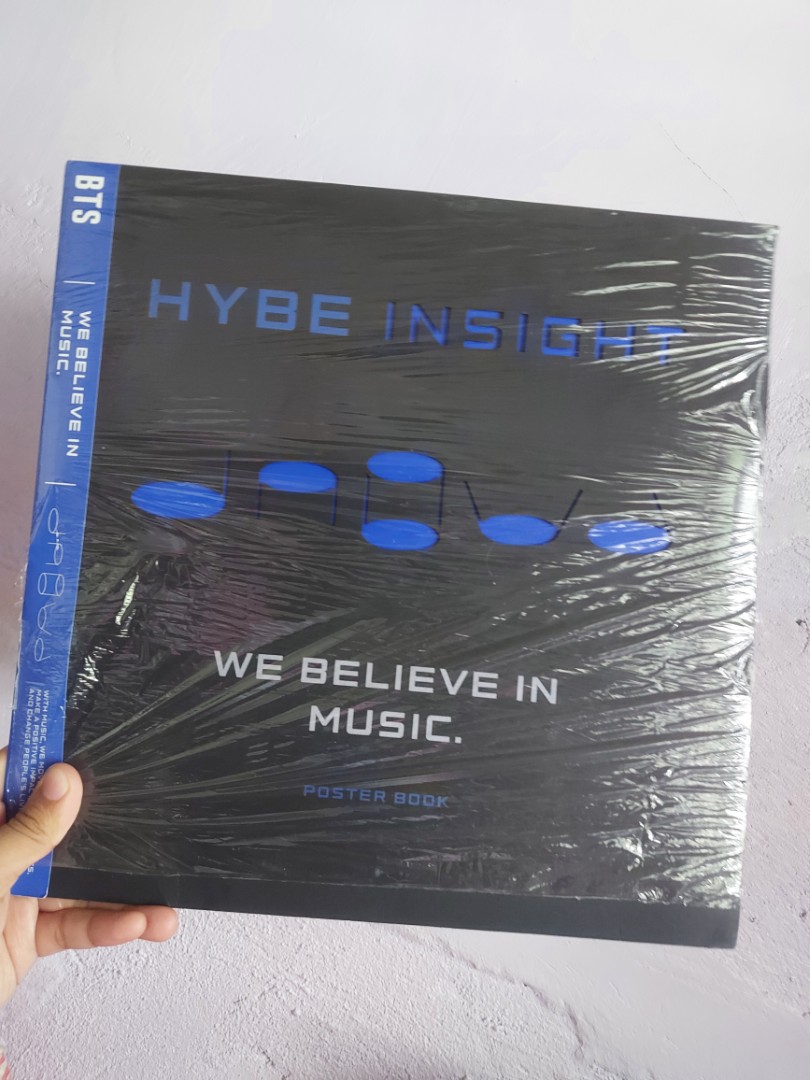 HYBE INSIGHT POSTER BOOK, Hobbies & Toys, Memorabilia & Collectibles, K ...