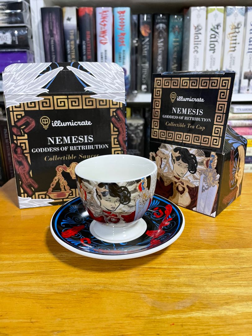 Illumicrate Goddess of Retribution Teacup and Saucer, Hobbies & Toys ...