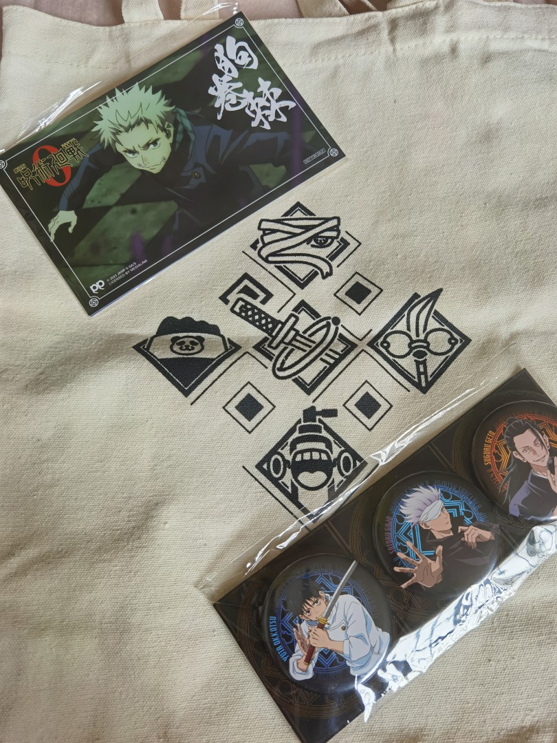 Jujutsu Kaisen Jjk movie premiums, Hobbies & Toys, Memorabilia ...