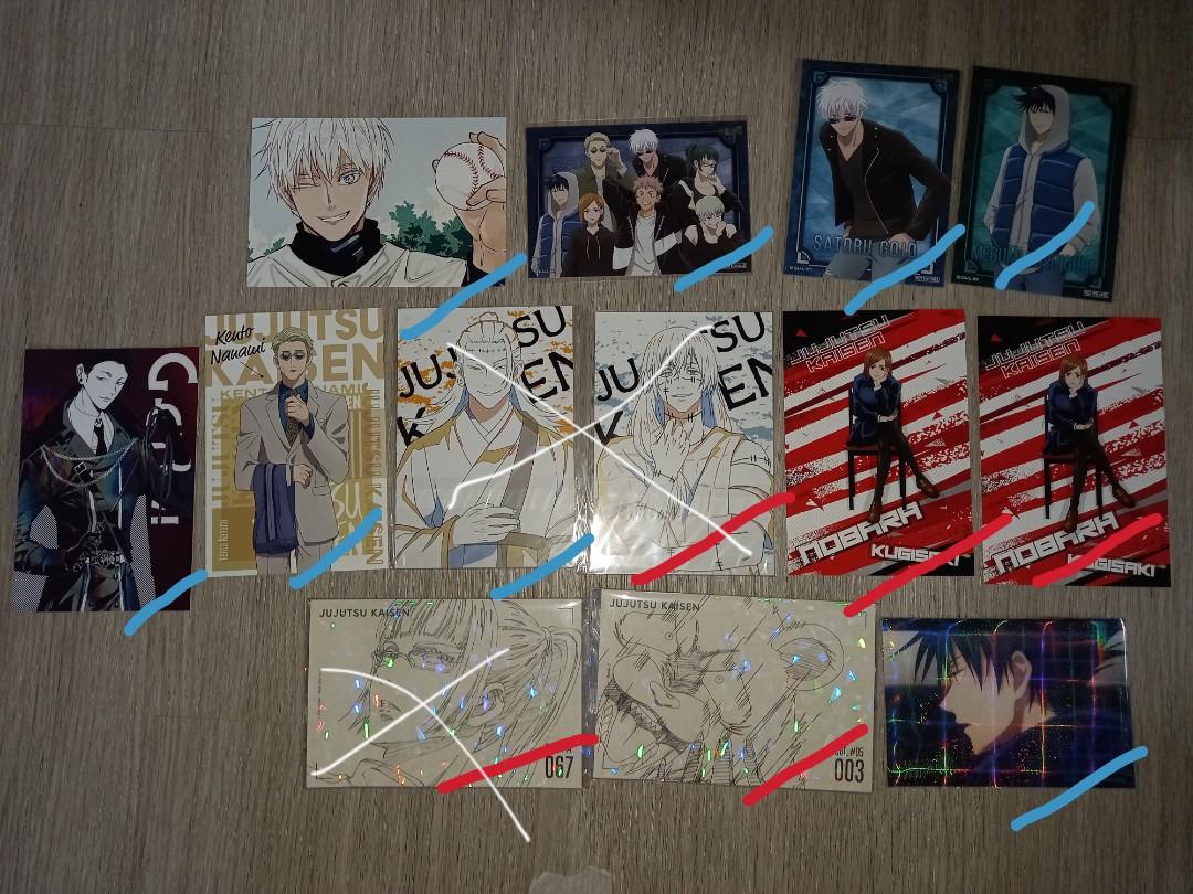 Jujutsu Kaisen jjk postcards,purchase benefits,stickers gojo megumi ...