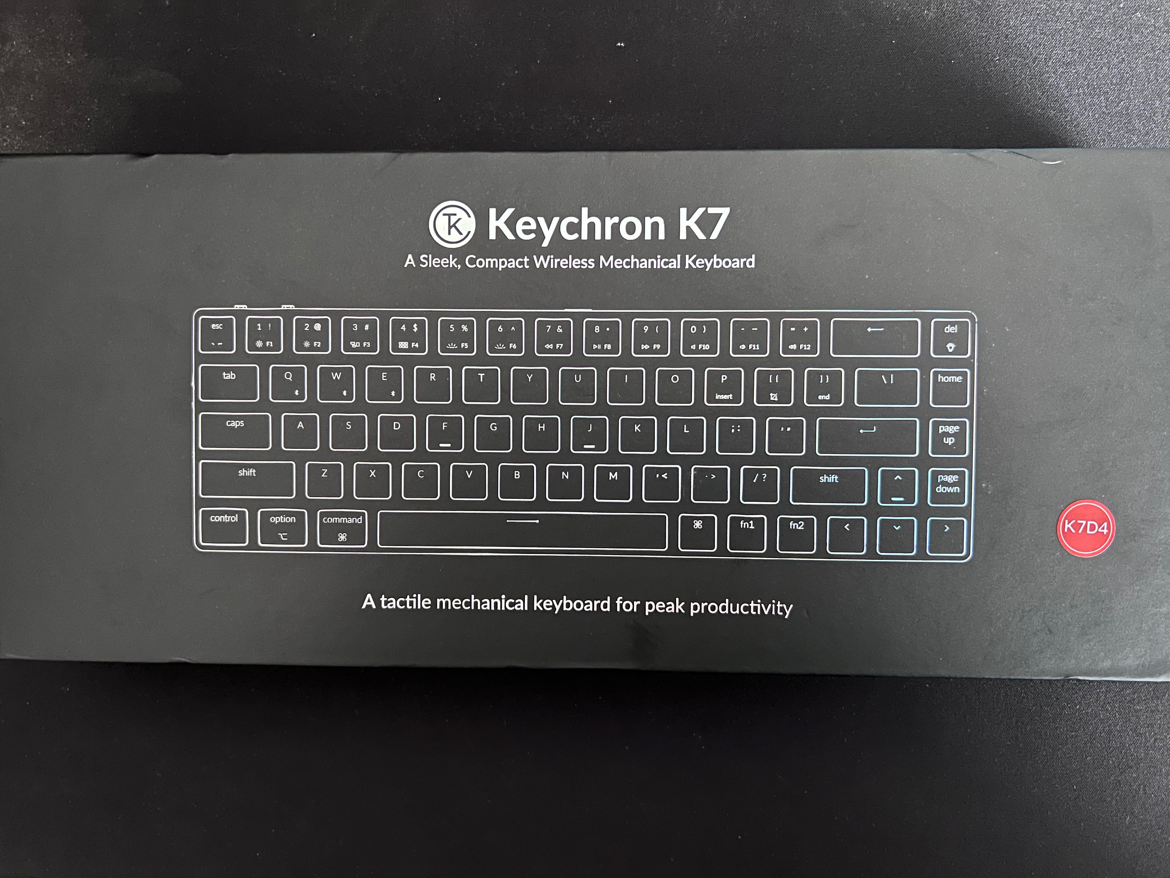 Keychron K7 Wireless Mechanical Keyboard, Computers & Tech, Parts ...
