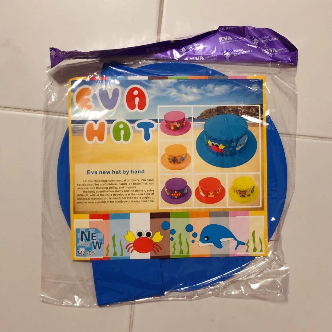 Kids DIY EVA Hat Kids Craft, Hobbies & Toys, Stationery & Craft, Craft ...