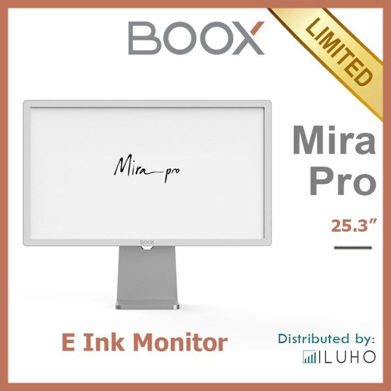 Preorder! ONYX BOOX Mira Pro 25.3" E Ink Monitor, Computers & Tech ...