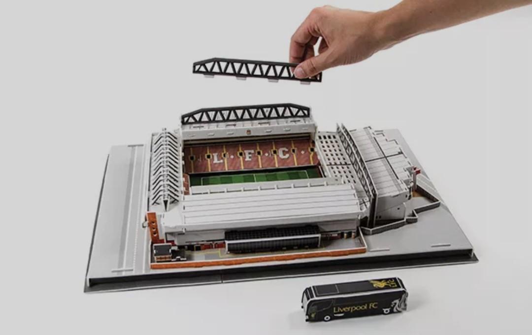 Liverpool Anfield Stadium DIY Model, Sports Equipment, Sports & Games ...