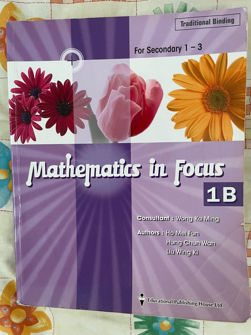 Mathematics in focus 1B, 興趣及遊戲, 書本 & 文具, 教科書 - Carousell