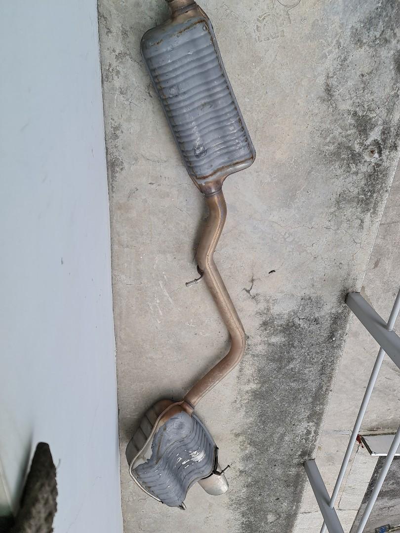 Merc c200 exhaust pipe, Car Accessories, Accessories on Carousell