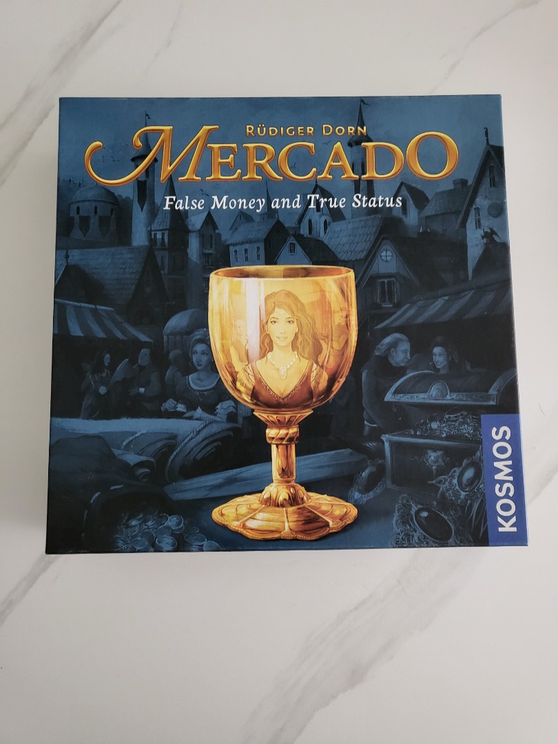 Mercado Board Game, Hobbies & Toys, Toys & Games on Carousell