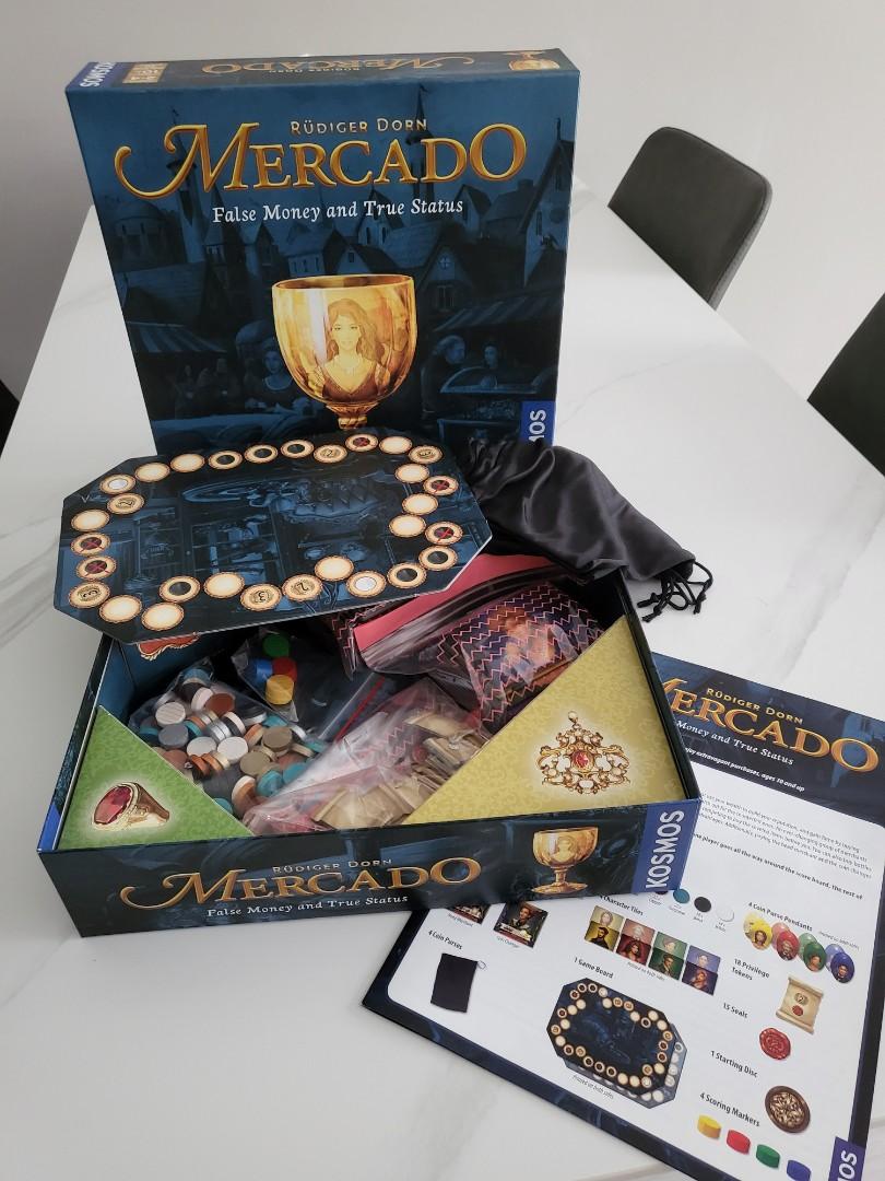 Mercado Board Game, Hobbies & Toys, Toys & Games on Carousell